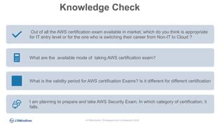 AWS Certification Roadmap By Ashutosh At LTIM Pptx