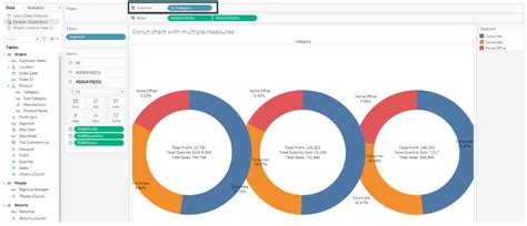 Tableau Donut Chart Features Examples How To Create