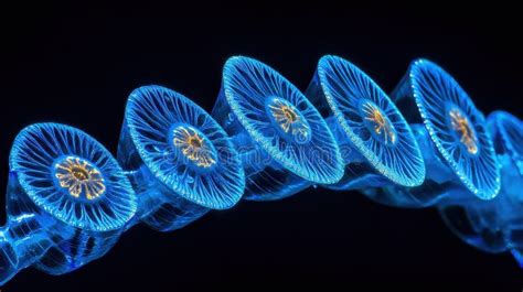Microscopic Diatom Structure With Biogenic Silica In Vibrant Detail