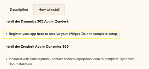 Installing And Setting Up The Popdock Dynamics 365 Sales Connector For Zendesk Eone Solutions