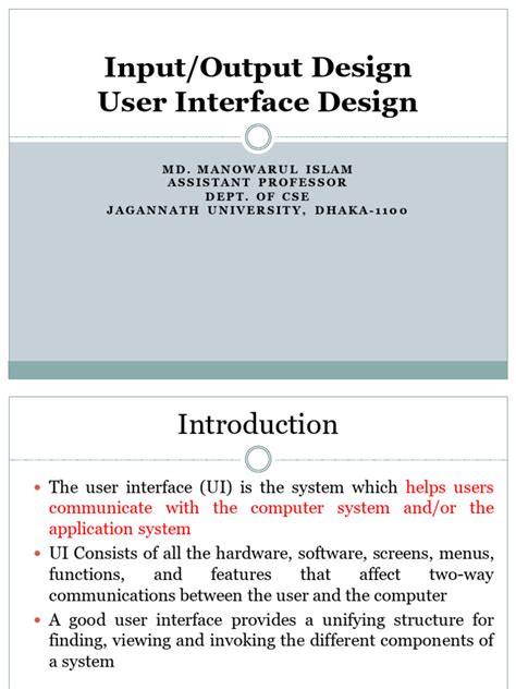 Sad 11 Pdf User Interface Inputoutput