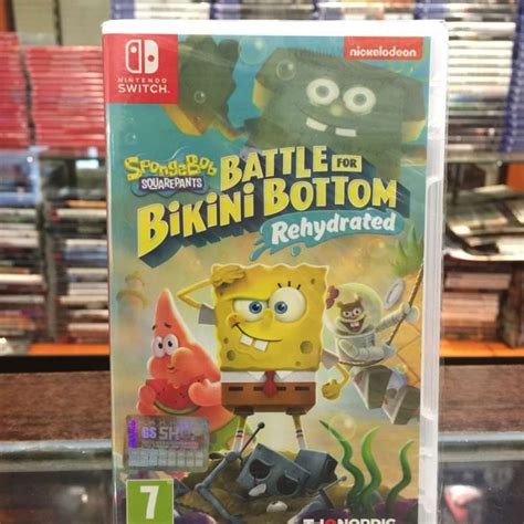 Jual Nintendo Switch Spongebob Squarepants Battle For Bikini Bottom Di