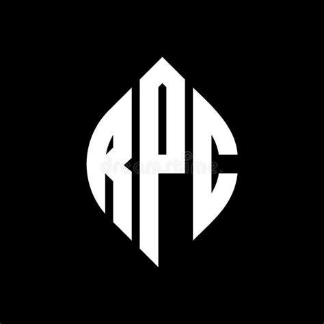 Rpc Circle Letter Logo Design With Circle And Ellipse Shape Rpc Ellipse Letters With