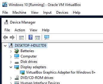 VirtualBox Win Guest Display Issues Solved Windows Forums