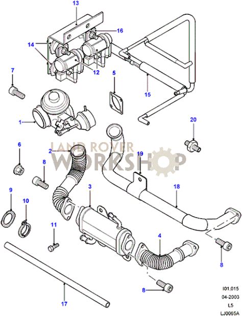 Hx 52 Td5 D2 Engine Egr Exhaust Cooler