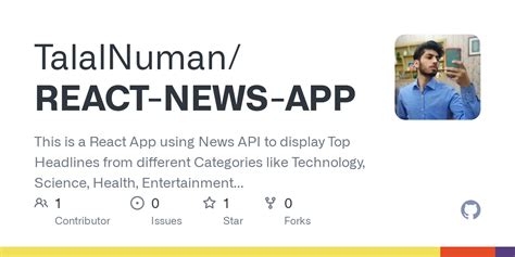Github Talalnumanreact News App This Is A React App Using News Api