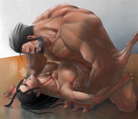 Rule 34 1boy 1girls Angelusmortis Armpit Black Hair Bodybuilder