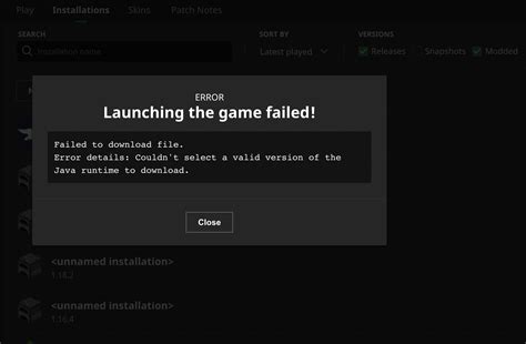Forge 1122 Failing To Launch Game Java Edition Support Support Minecraft Forum