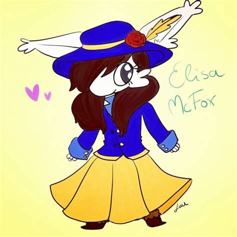 💙👑~ Captain Elisa Mcfox ~👑💙 Wiki Meep Species Amino