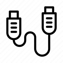 Cable Connector Data Drive Usb Usb Connector Icon Download On Iconfinder