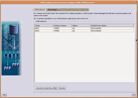 oracle fusion applications converting 12c asm to flex asm