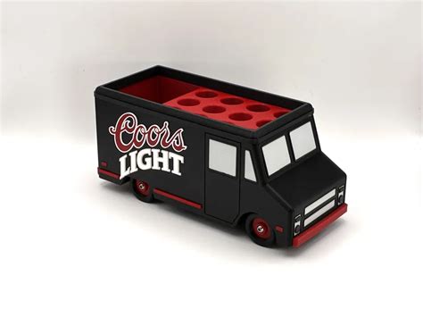 Coors Light Desk Truck Organizer Pen Holder T Free 3d Print Model