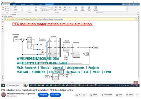 Ptc Induction Motor Matlab Simulink Assignment Experts Facebook