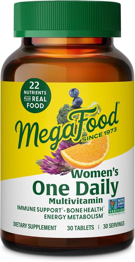 Megafood Womens Multivitamin One Daily Multivitamin For