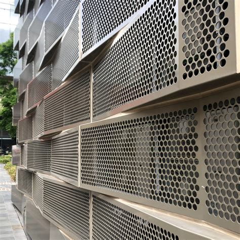 Perforated Aluminum Cladding