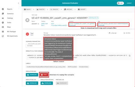 Planning Evaluation Using Scenarios Autoware Documentation