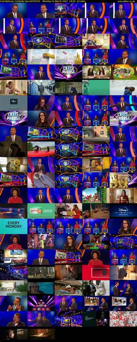 Catchphrase Celebrity Special Itv2 2021 03 22 1800
