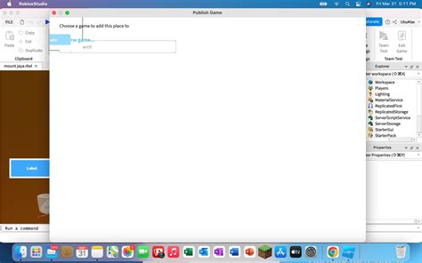 Roblox Studio Publish Gui Not Working Platform Usage Support