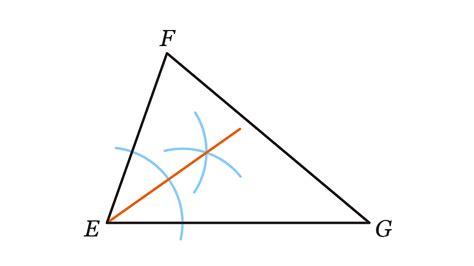 How To Construct With A Ruler And Compass Bbc Bitesize