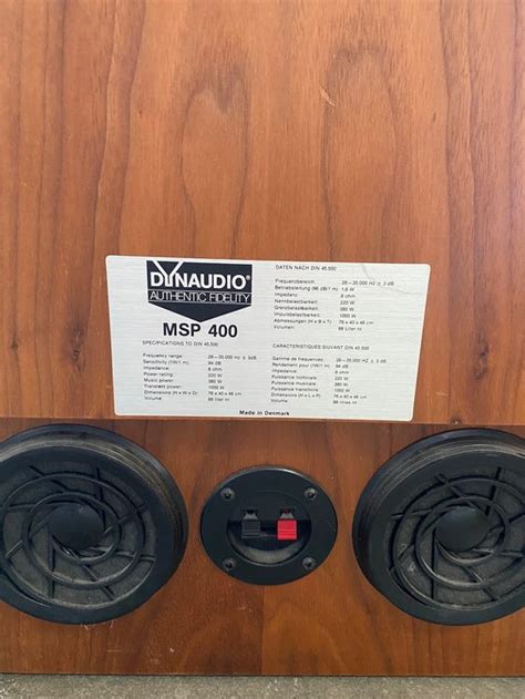 Dynaudio Msp 400 Lautsprecher High End Vintage Defekt In Winterthur Für Chf 66 Nur Abholung