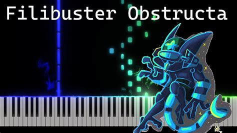 Filibuster Obstructa Theme Battle Cats Piano Tutorial Nivekpiano