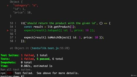 Nodejs 160 Testing Objects By Mosh Hamedani Youtube