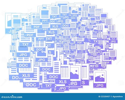 Document Blob Stock Illustration Illustration Of Page 22320437