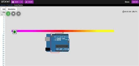 Arduino Simulator From Wokwi Colorpalette Wokwi Simulator Arduino