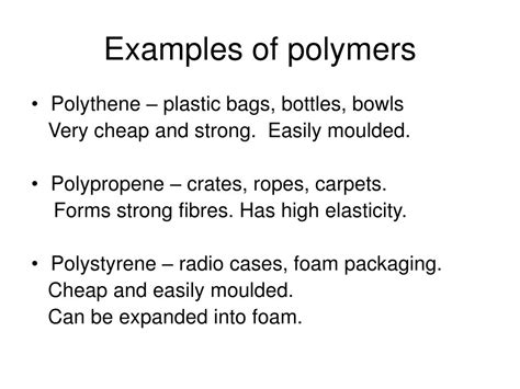 Ppt Properties Of Polymers Powerpoint Presentation Free Download Id 1019196