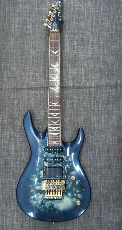 국산 삼익 연습용 일렉 기타 중고악기 뮬