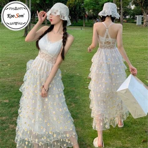 เดรสสายเดี่ยวน่ารักสไตล์เกาหลี ถูกที่สุด พร้อมโปรโมชั่น มี ค 2023 Biggoเช็คราคาง่ายๆ