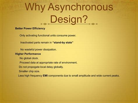 Asynchronous Processors Clockless Logic Ppt