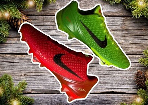 Nike Vapor Edge Kobe 6 Grinch Mismatch Cleats Sneakerfiles