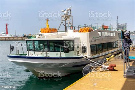 Terminal Feri Kanmon Ferry Moji Di Jepang Foto Stok Unduh Gambar Sekarang Asia Asia