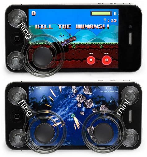 Fling Mini Game Controller Kit For Iphone Ipod Touch And Android Smart Phones Gadgetsin