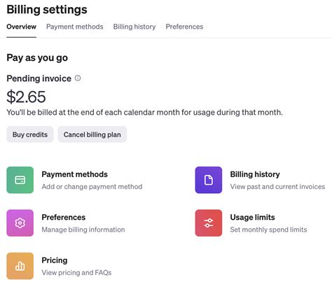 How Can I Set It To The Pending Invoice Billing Mode R Openai