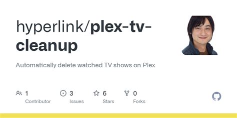 GitHub Hyperlink Plex Tv Cleanup Automatically Delete Watched TV Shows On Plex