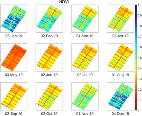 Spatiotemporal Variation Of The Normalized Difference Vegetation Index