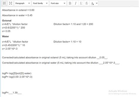 Insert Your Calculated Answers Into The Table Do Not Chegg Com