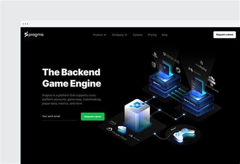 Web Design Pragma — The Backend Game Engine On Behance