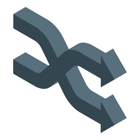 Two Intertwined Arrows Pointing In Opposite Directions Representing Different Options 52079954