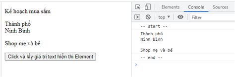 Innertext Trong Javascript