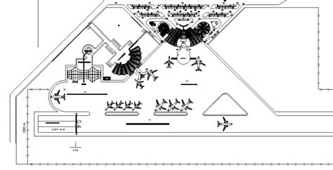 Runway Detail Of Airport 2d View Cad Block Layout File In Dwg Format Artofit