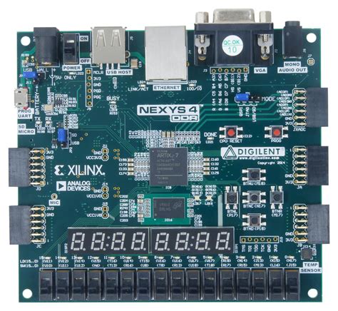 Buy Digilent Development Board Xc7a100t Artix 7 Fpga Nexys Ddr Built