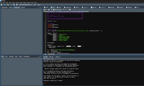 Console Terminal Does Not Show Output RStudio IDE Posit Community