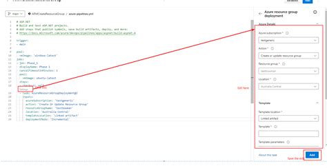 Yaml How To Resolve Input Connectedservicename Expects A Service Connection Of Type Azurerm