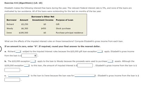 Solved Exercise 4 6 Algorithmic Lo 10 Motivated By Tax