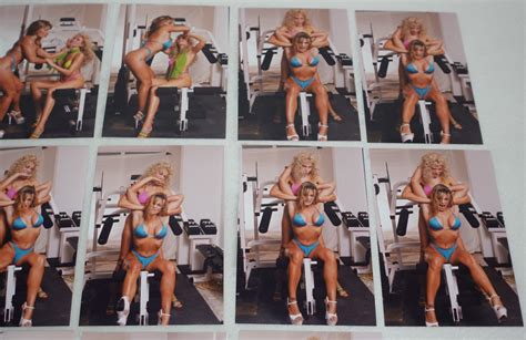 Women Models Bikinis Wrestling In Gym Risque Photo Lot 13 Pictures Ebay