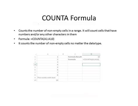 Msexcel Useful Formulas Tutorial Ppt