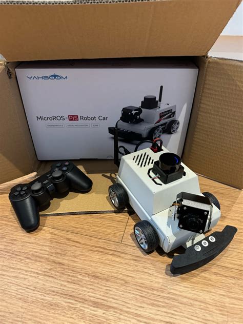 first look microros pi5 ros2 robot robotshop community